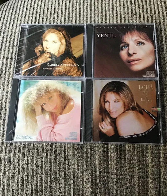 BARBRA STREISAND 4 Cd Nuovissimo: Yentl, Emotion, High Ground, Back To ...