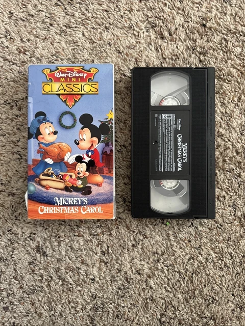 WALT DISNEY MINI Classics - Mickey's Christmas Carol VHS 1980s *Buy 2 ...