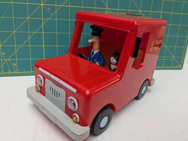 POSTMAN PAT TOYS Vehicle Large Musical Royal Mail Van Pat & Jess Figure ...