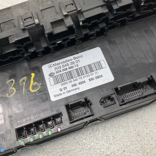 MERCEDES W203 W209 Rear Sam Module Control Unit Fuse Relay Box ...