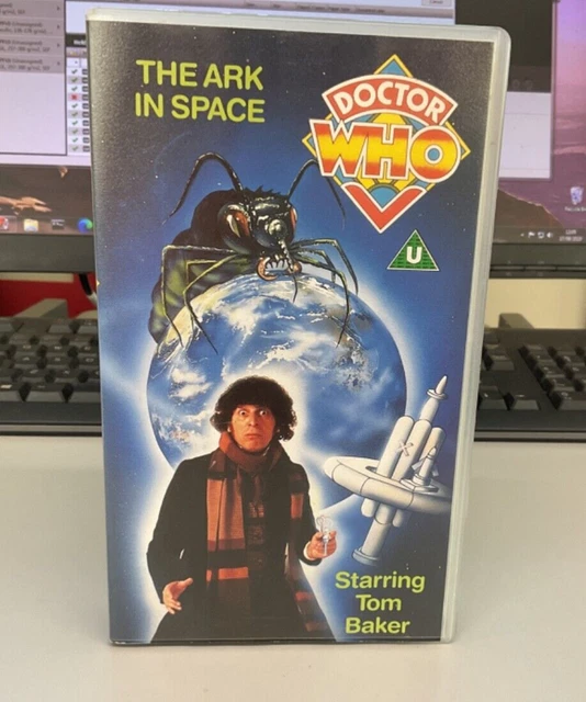 DOCTOR WHO: THE ARK IN SPACE VIDEO VHS BBCV4244 TOM BAKER £10.00 ...