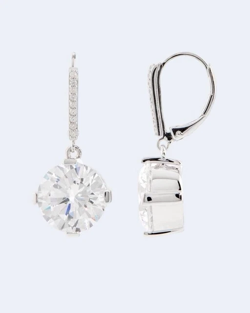 EVA PFEFFINGER SILBERDESIGN HSE24 Ohrhänger mit Zirkonia 925 Silber ...