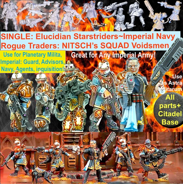 ONE ELUCIDIAN STARSTRIDERS~NITSCH'S SQUAD VOIDSMEN~Games Workshop ...