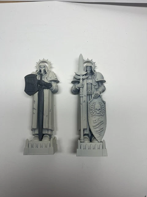 GAMES WORKSHOP WARHAMMER 40K Sector Imperialis Basilicanum Statues £88. ...