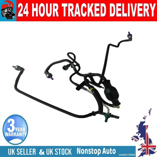 TUYAU DURITE CARBURANT Tuyau Pour Peugeot 206 307 1007 Bipper 1574T0 ...