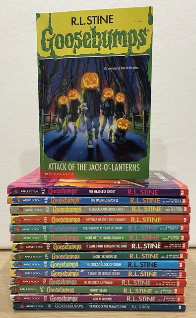 15 X VINTAGE Goosebumps Books 90’s Bundle Lot Original R. L. Stine ...