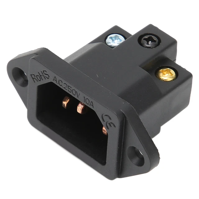 PANEL MOUNT PLUG Socket Inlet Power AC Power Socket For Professional £ ...