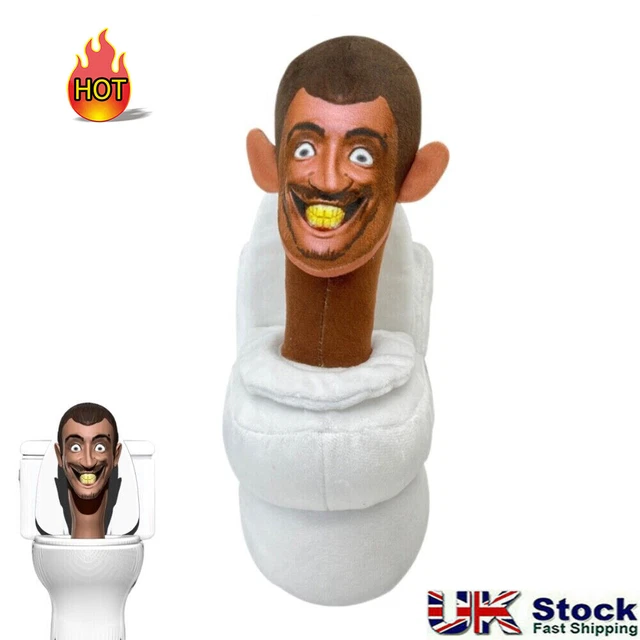 SKIBIDI TOILET PLUSH Toy Toiletman Stuffed Dolls Prank Game Props Funny ...