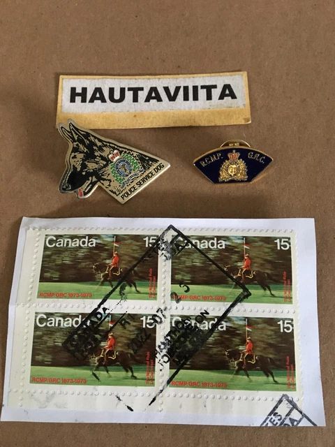 RCMP ROYAL CANADIAN Mounted Police Pins MusicalRide Police Services Dog ...