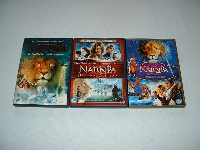 THE CHRONICLES OF Narnia Trilogy Dvd Collection (Set/Movie/Film ...