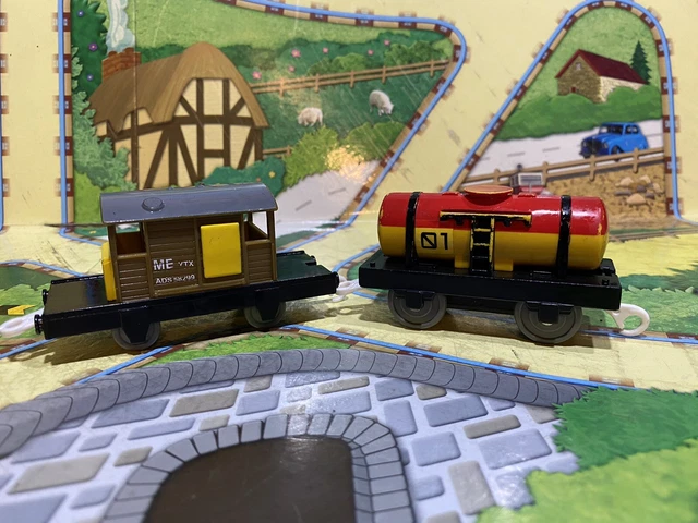THOMAS THE TANK engine trackmaster trains Rare Breakvan M E YTX ...