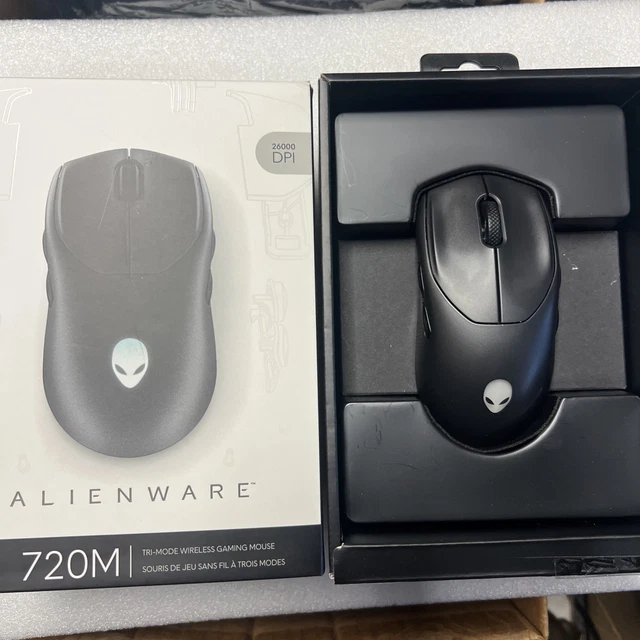 ALIENWARE AW720M TRI-MODE Wireless Gaming Mouse - Dark Side of the Moon ...