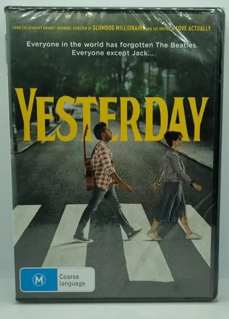 YESTERDAY DVD- HIMESH Patel - Lily James- Region 4 New Sealed - FAST ...