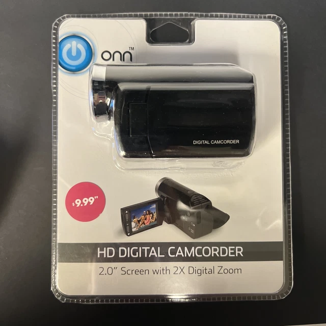 VIDEOCÁMARA DIGITAL ONN HD *Pantalla de 2,0" con zoom digital 2x* EUR ...