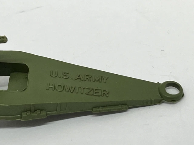 VINTAGE 1950’S RENWAL #286 US Army Howitzer Green Antique Plastic Toy ...