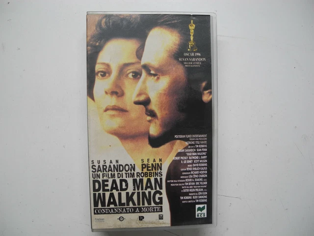 DEAD MAN WALKING Prisonnier A Mortes 1995 VHS Italien Nuova Scellé Sean ...