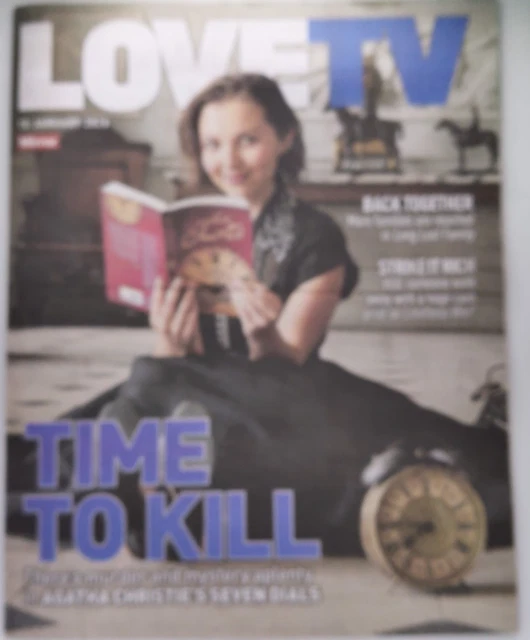 LOVE TV THE Mirror magazine supplement 10th Jan 2026 Agatha Christie ...