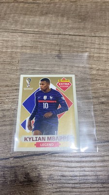 KYLIAN MBAPPE LEGEND Gold - FIFA World Cup Qatar 2022 - Extra Sticker ...