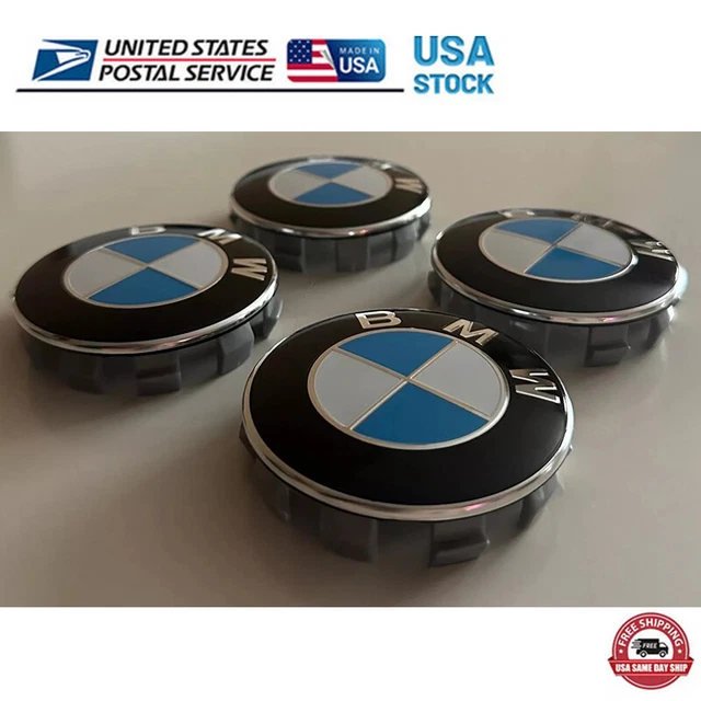 4PC FOR BMW X1 X3 X4 X5 X6 Wheel Center Hub Caps Logo Badge Genuine ...