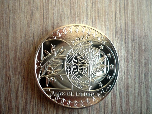 FRANCE 2022 -PIÈCE de 20 euros argent - 20 ans de l'euro EUR 27,00 - PicClick FR