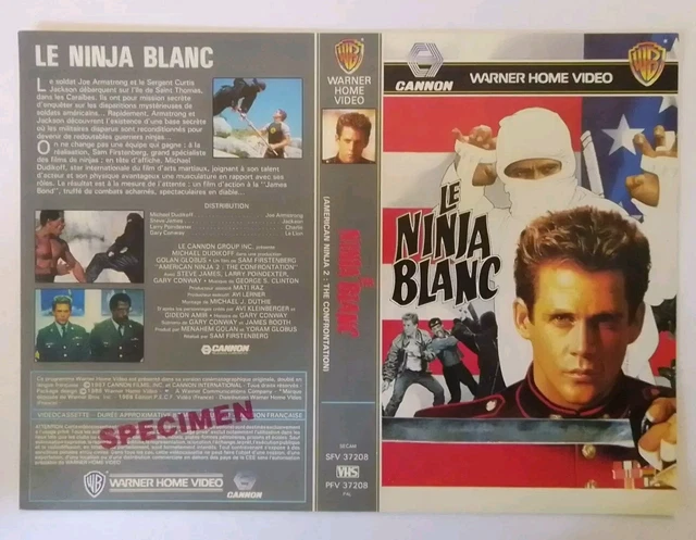 JAQUETTE VHS (SEUL) Warner Le Ninja Blanc EUR 4,00 - PicClick FR