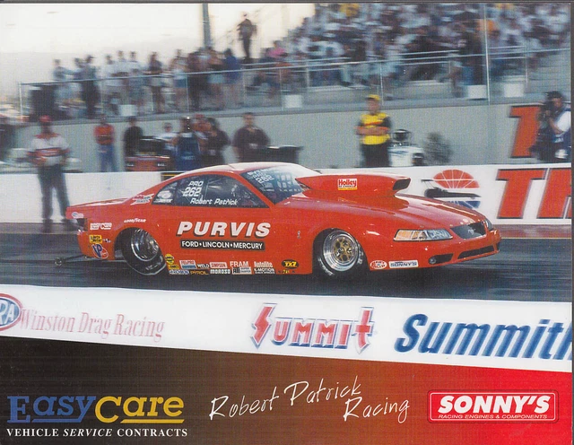 ROBERT PATRICK PURVIS Ford REP Racing SVT Mustang Cobra Pro Stock NHRA ...