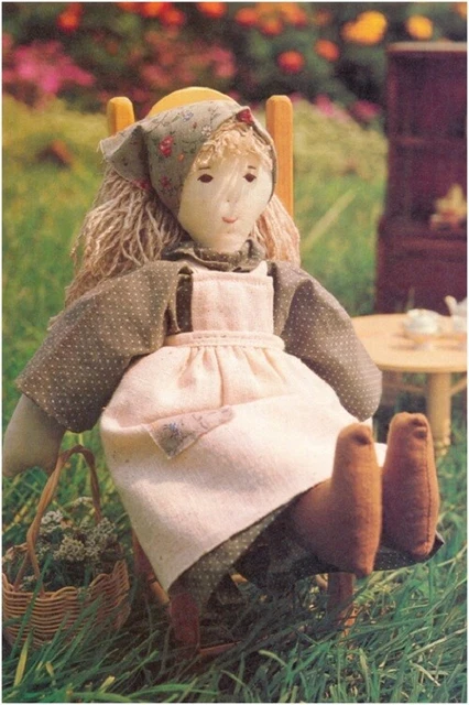 SMALL (13& TALL) Country Rag Doll Sewing Pattern S10140 (Not finished ...