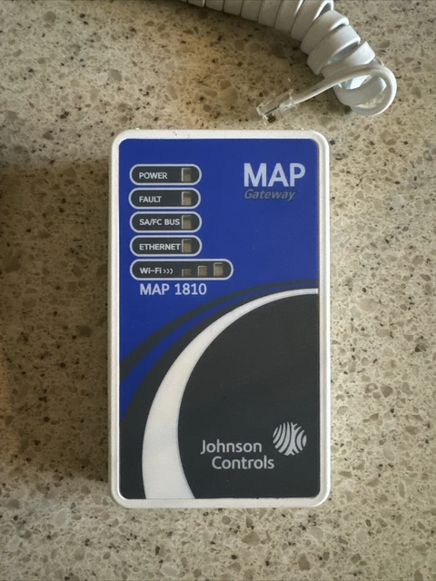 JOHNSON CONTROLS MAP18 TL-MAP1810-OP Portable Gateway, 60% OFF