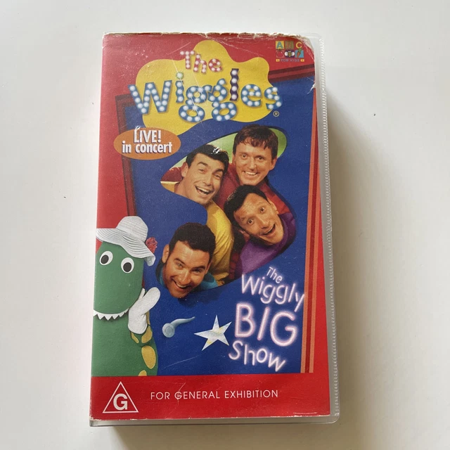 THE WIGGLES THE Wiggly Big Show Live in Concert VHS Video Tape In Aust ...