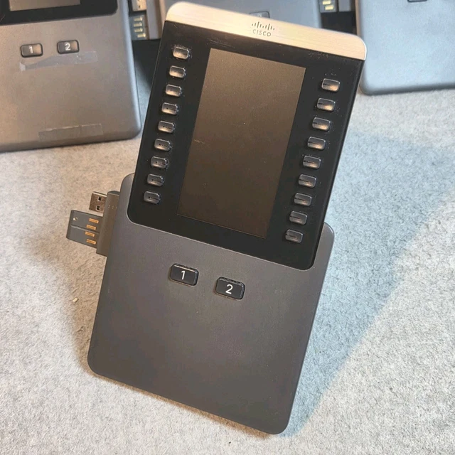 CISCO IP PHONE 8800 36-Key USB Expansion Module CP-BEKEM #99 W Stand ...