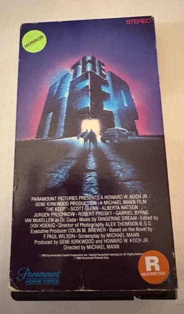 THE KEEP 1983 Rated R VHS 1563 Paramount Home Video pre-owned £8.71 ...