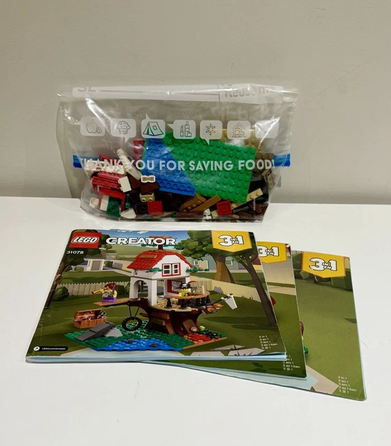 LEGO 🏴‍☠️ 31078 Creator 3-In-1 Treehouse Treasures - Complete, Unboxed ...
