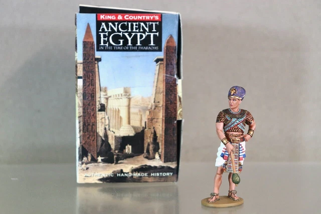 KING & COUNTRY AE037 ANCIENT EGYPT EGYPTIAN STANDING PHARAOH of £99.50 ...
