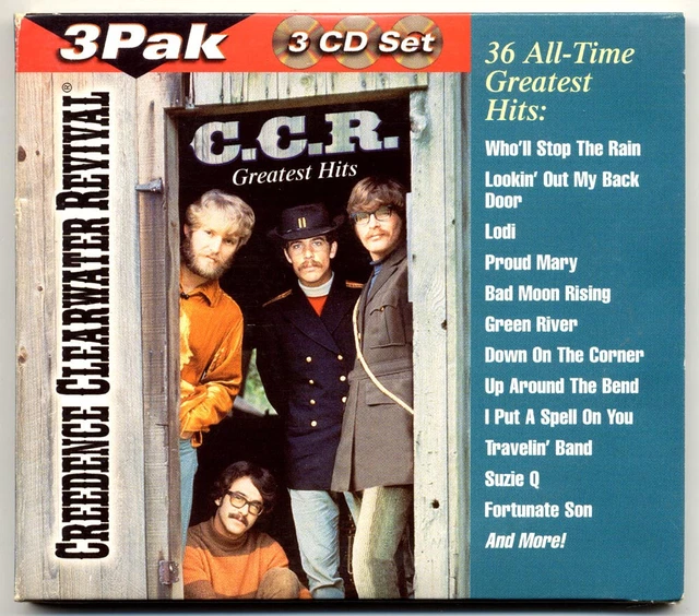 CREEDENCE CLEARWATER REVIVAL CCR - 36 All-Time Greatest Hits [3 CD's ...