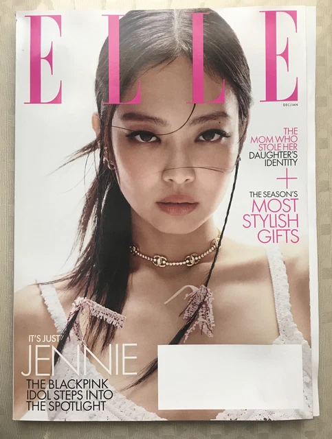 ELLE MAGAZINE DECEMBER 2022 January 2023 JENNIE BLACKPINK £12.27 ...