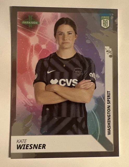 KATE WIESNER 2024 Parkside NWSL Volume 1 LAMINA PARALLELA Rookie #99 ...
