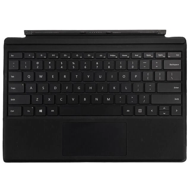 MICROSOFT SURFACE PRO Signature Type Keyboard Cover - Black (FMN-00003 ... MICROSOFT SURFACE PRO Signature Type Keyboard Cover - Black (FMN-00003 ...