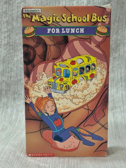 MAGIC SCHOOL BUS, The - For Lunch (VHS, 1995) Scholastic £8.86 ...