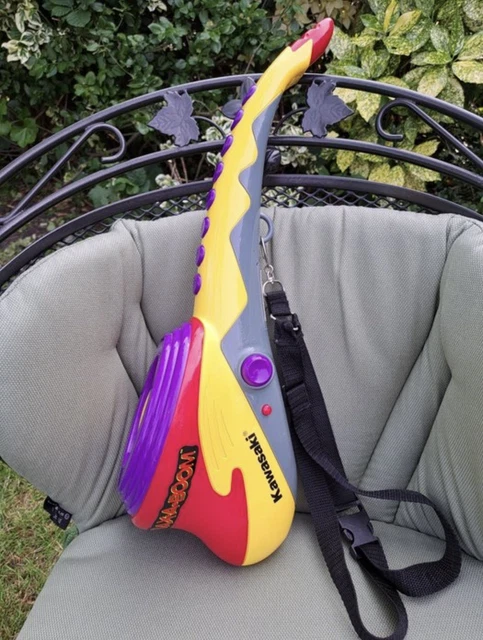 KAWASAKI SAX-A-BOOM, DSI Toys 1998, Jack Black, Tenacious D, Saxaboom ...