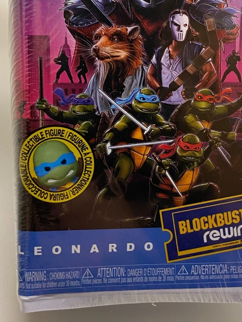 FUNKO BLOCKBUSTER REWIND - TMNT Teenage Mutant Ninja Turtles Leonardo ...