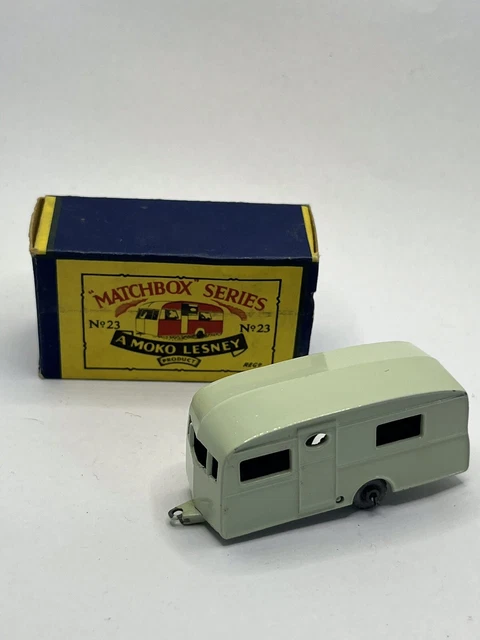 MATCHBOX LESNEY 23A BERKLEY CAVALIER CARAVAN 1958 NUOVO DI ZECCA IN SCATOLA EUR 58,91 - PicClick IT