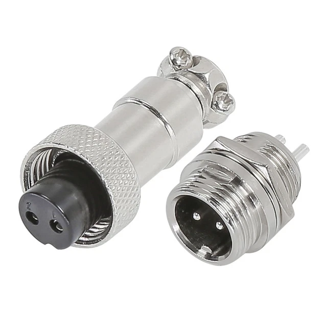 CONNECTEUR PRISE D'INSTALLATION GX12 soudage facile et connexion s??curis??e EUR 6,91 - PicClick FR