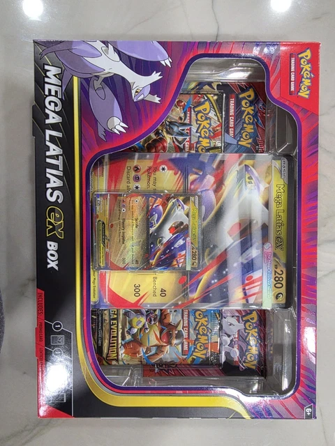 POKÉMON TCG: MEGA Evolution : Mega Latias ex Collection Box New Sealed ...