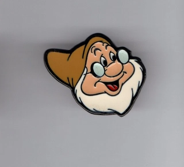 PIN'S DISNEY / Blanche Neige et les 7 nains - nain prof (signé Bertoni ...