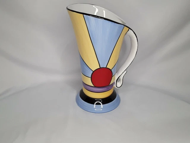 BRIAN WOOD CERAMIC 'New York' Art Deco Style Jug. £35.90 - PicClick UK