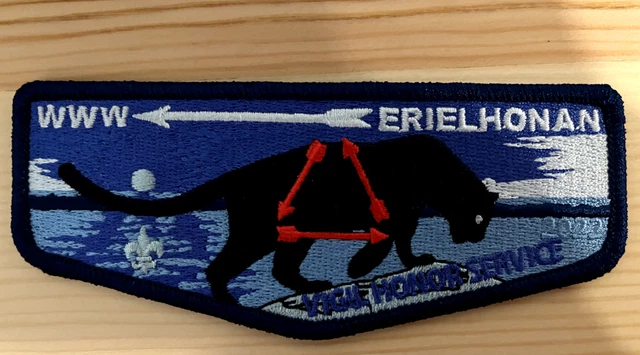 ERIELHONAN LODGE 2022 Vigil Honor Service Flap S-12 OA BSA EUR 25,09 ...