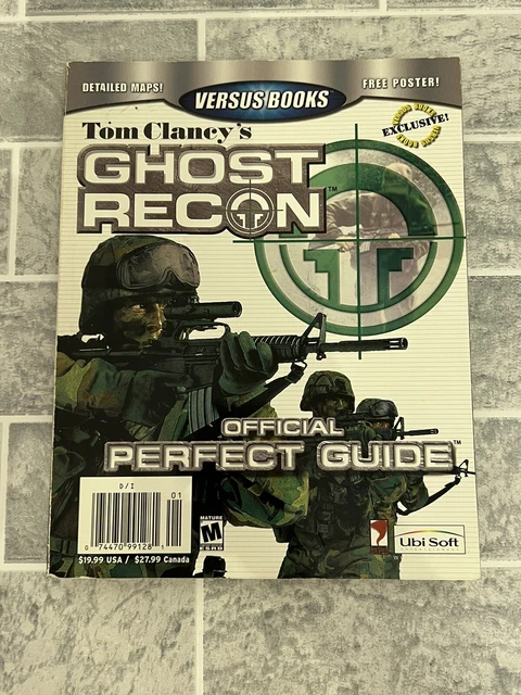 VERSUS BOOKS TOM Clancy's GHOST RECON Guida strategica con poster! PC ...