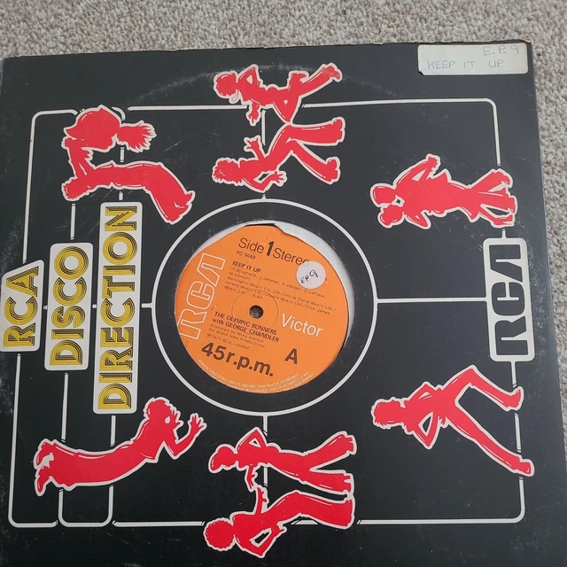 THE OLYMPIC RUNNERS With George Chandler - Keep It Up 12" Vinyl £16.15 ...