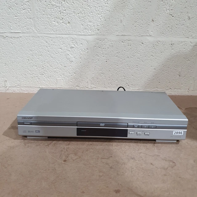 SHARP DV-S1H SILVER Wired 14 Watt Dolby Digital Compact Disc/DVD Video ...