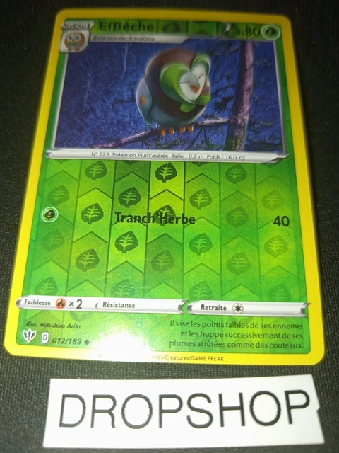 CARTE POKEMON FRANCAISE Eb03 012/189 Effleche Reverse Fr Neuf EUR 1,85 - PicClick FR